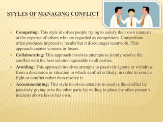 Conflict Management | PPT