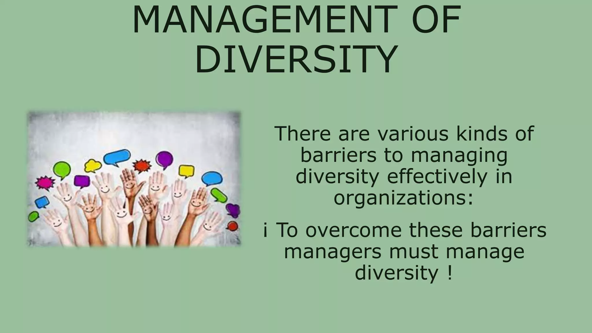 How to manage diversity effectively | PPTX