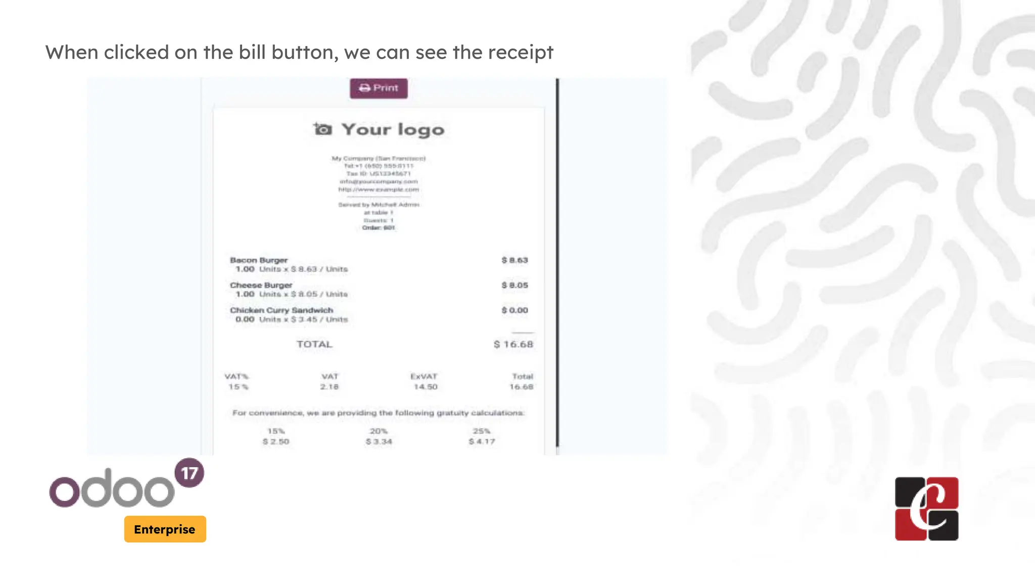 How to Manage Early Receipt Printing in Odoo 17 POS | PPT