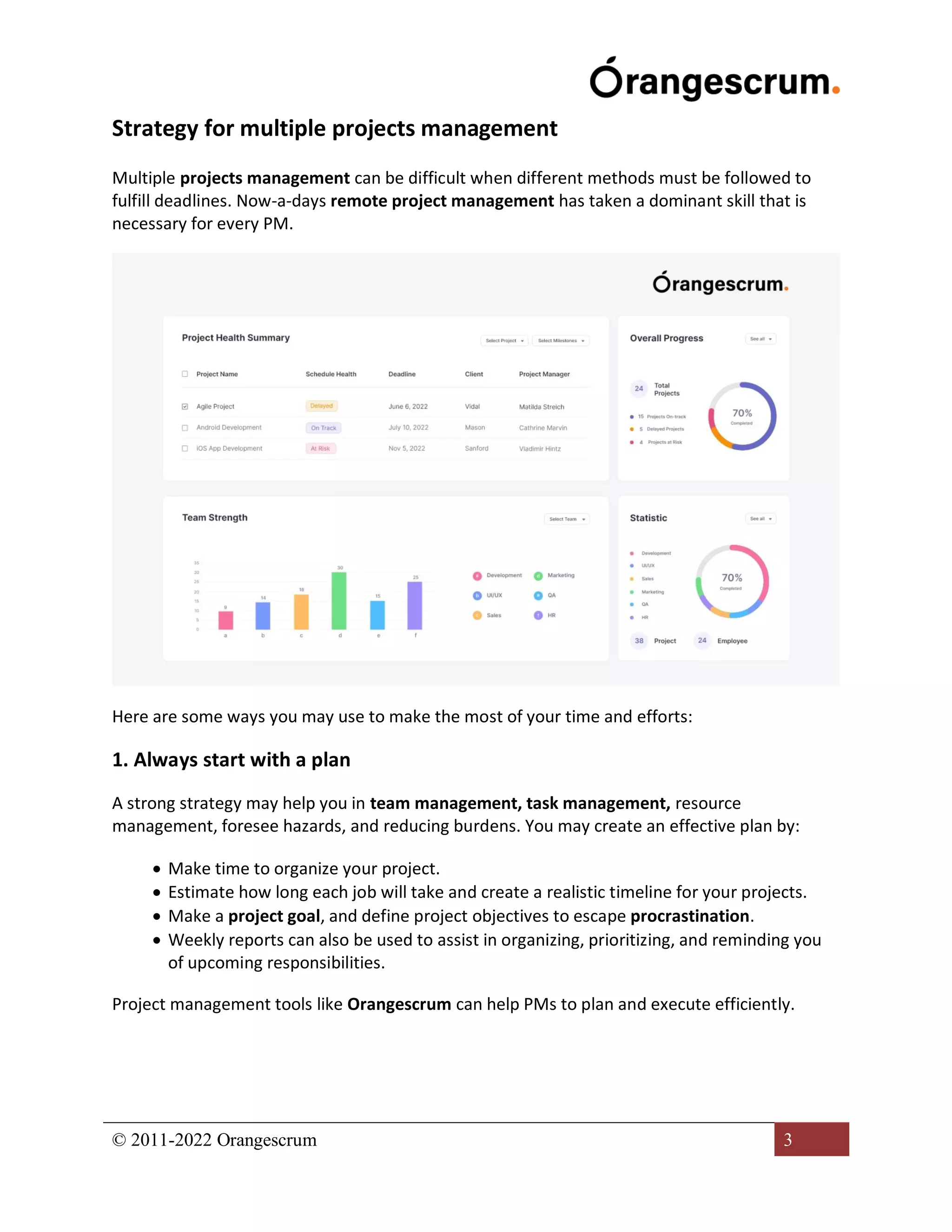 How To Manage Multiple Projects Successfully Pdf