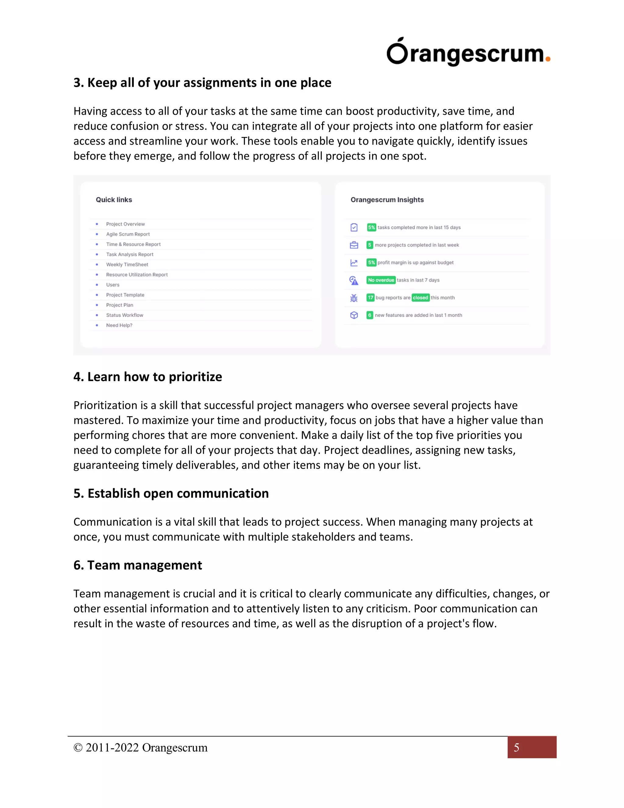 How to Manage Multiple Projects Successfully | PDF