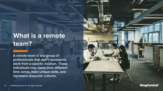 How to manage remote teams effectively and increase team collaboration ...