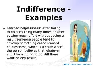 How to manage the indifference | PPT
