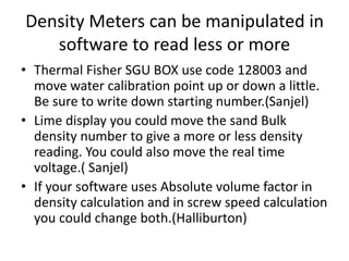 How to manipulate a blender screw speed and | PPTX