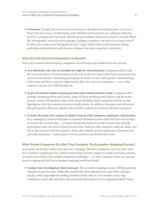 How to map your customer Experience Ecosystem | PDF | Business ...