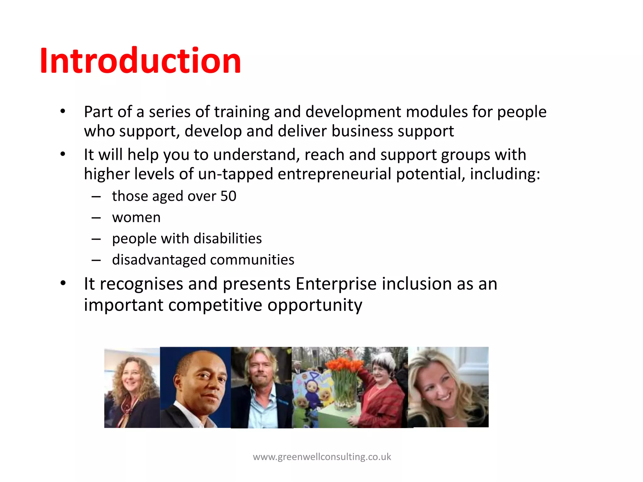 How to market inclusive business support | PPTX