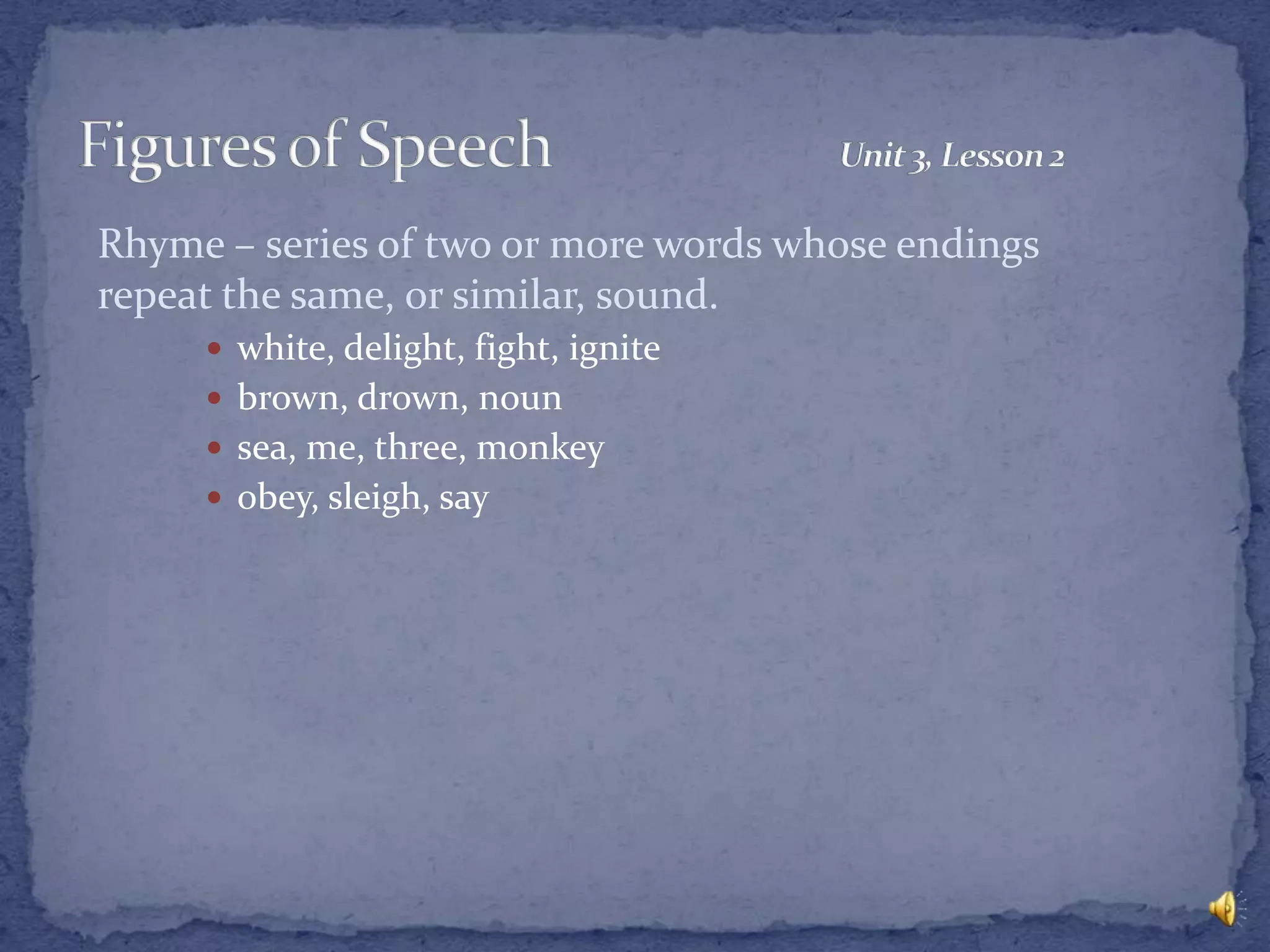 How To Mark The Rhyme Scheme | PPTX