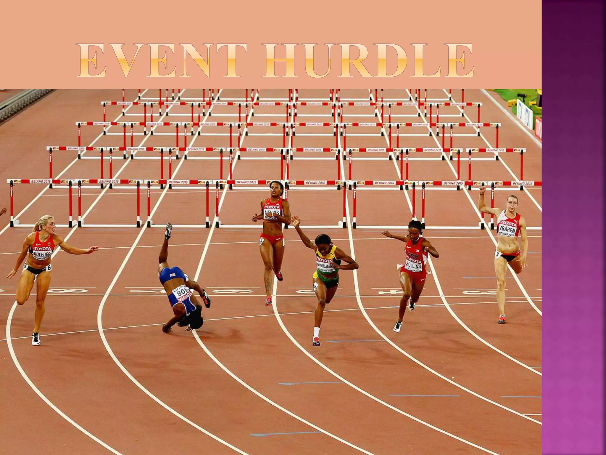 How to mark track 400mt. 84.39