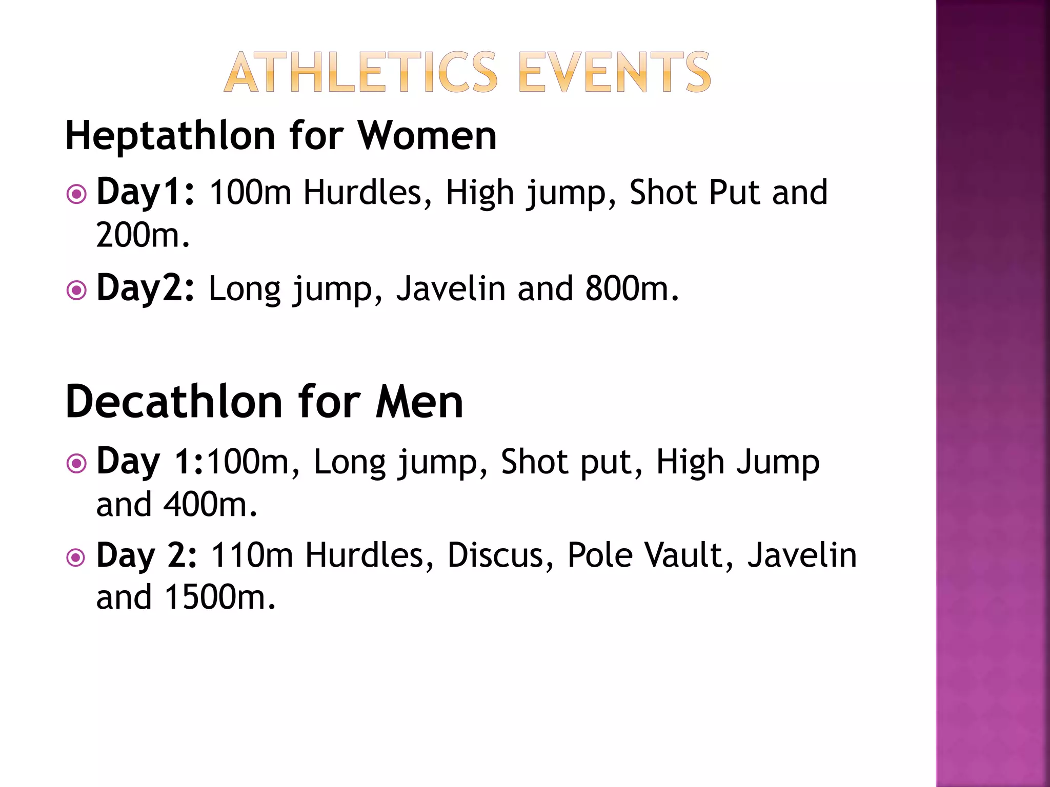 How to mark track 400mt. 84.39