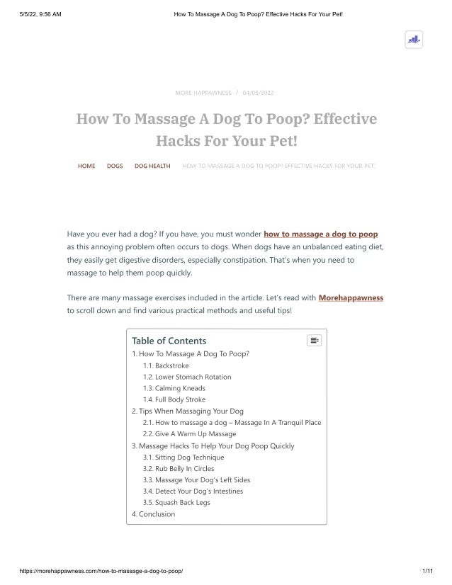 How To Massage A Dog To Poop_ Effective Hacks For Your Pet!.pdf