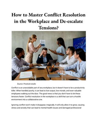 How to Master Conflict Resolution in the Workplace and De-escalate Tensions.pdf
