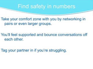 How to master networking if you’re an introvert | PPT