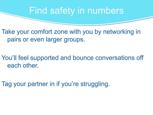 How to master networking if you’re an introvert | PPT