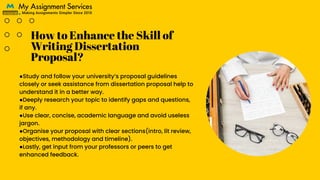 How to Master the Dissertation Proposal | PDF