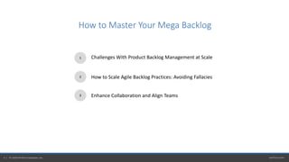 How To Master Your Mega Backlog | PPT