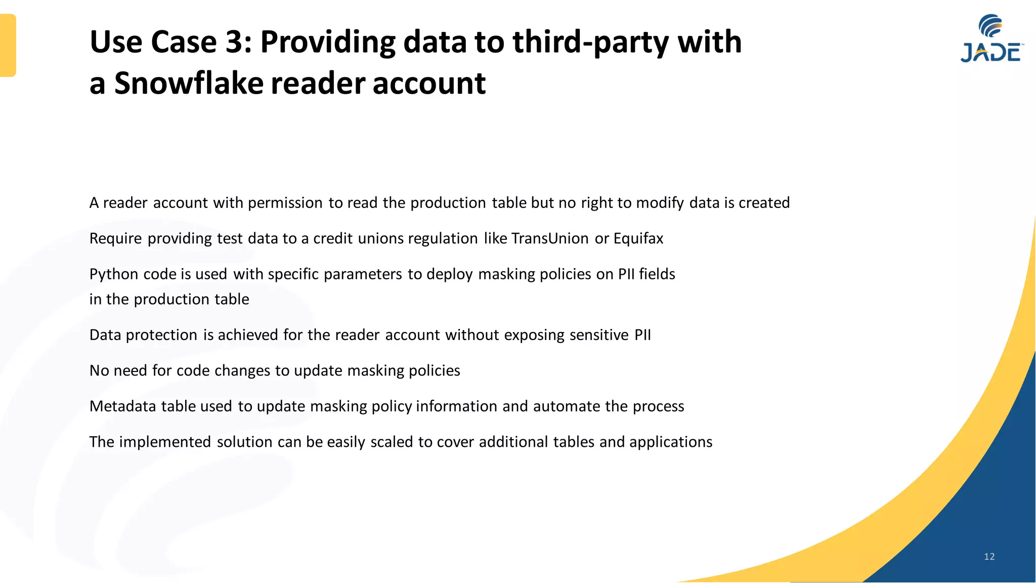 How to Maximize Data Governance in Snowflake Test Environment | PDF ...