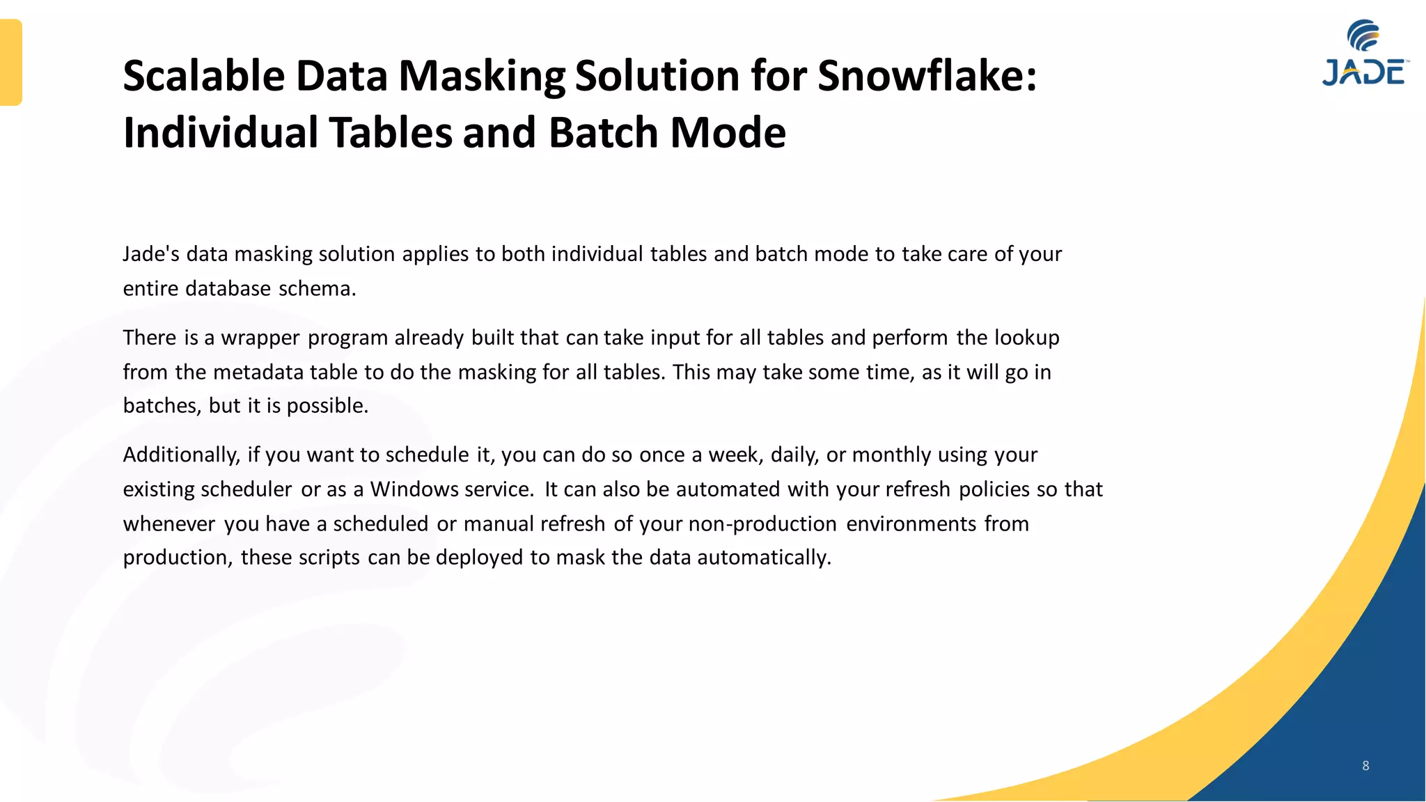 How to Maximize Data Governance in Snowflake Test Environment | PDF ...