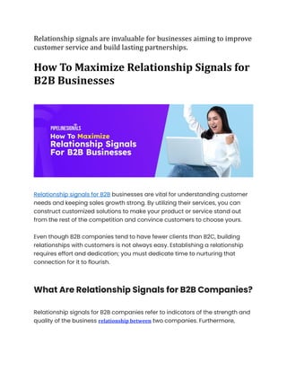 How To Maximize Relationship Signals For B2B Businesses.pdf