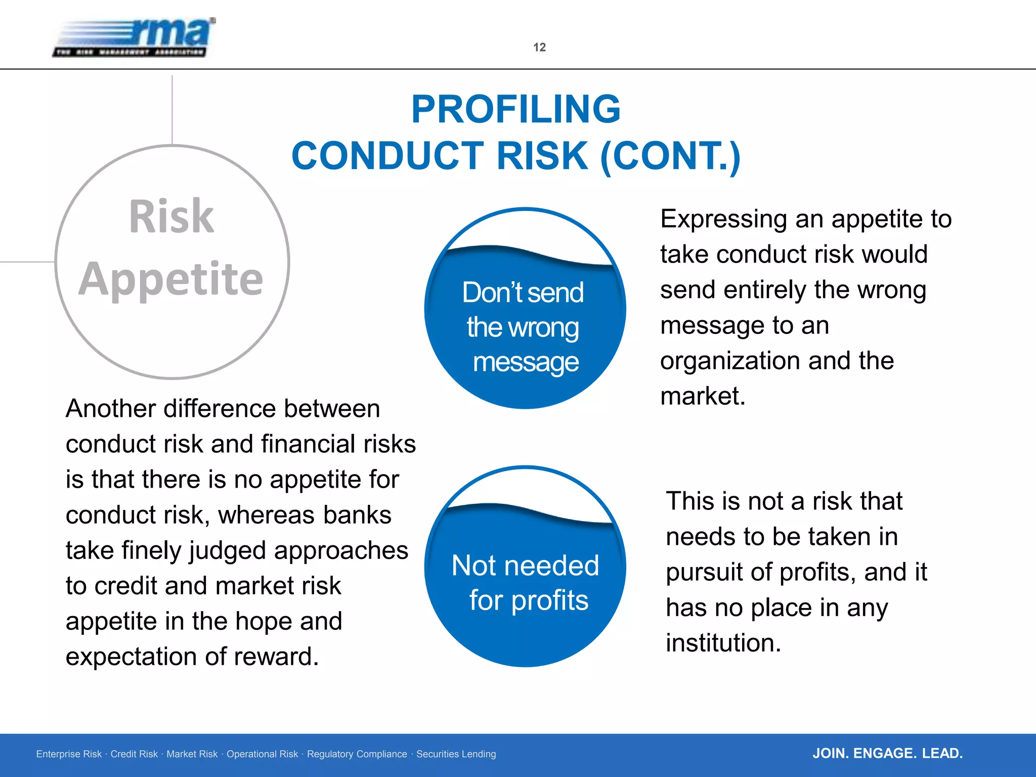 How to Measure and Mitigate Conduct Risk | PPTX
