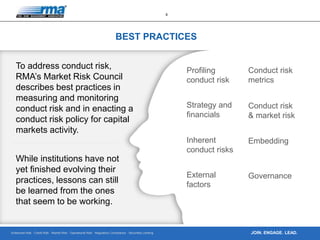 How to Measure and Mitigate Conduct Risk | PPTX