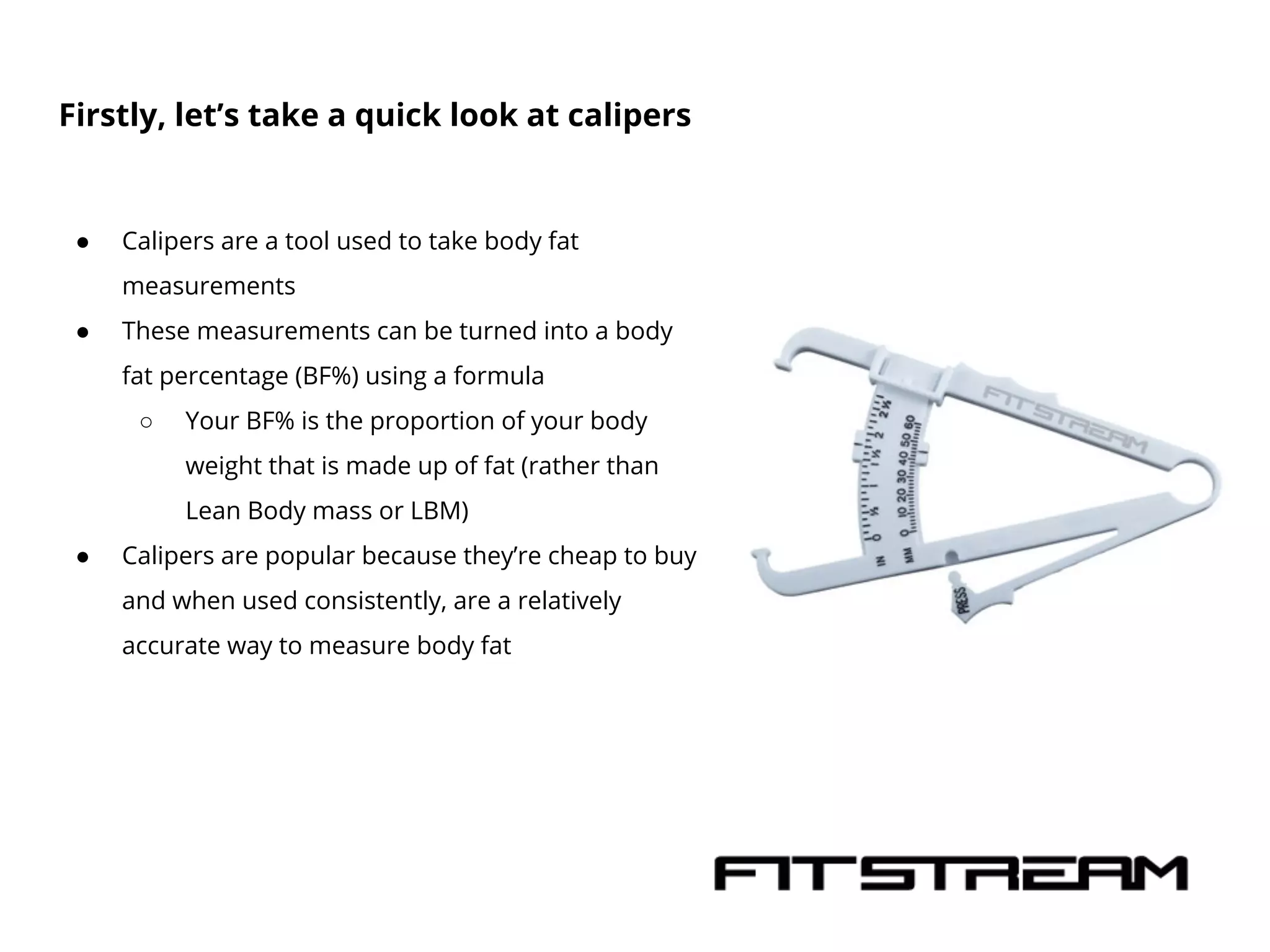 How to Measure Body Fat using Calipers | PPT