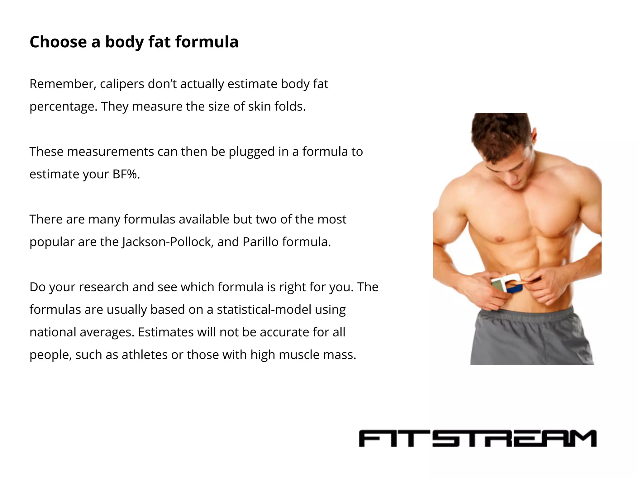 How to Measure Body Fat using Calipers | PDF