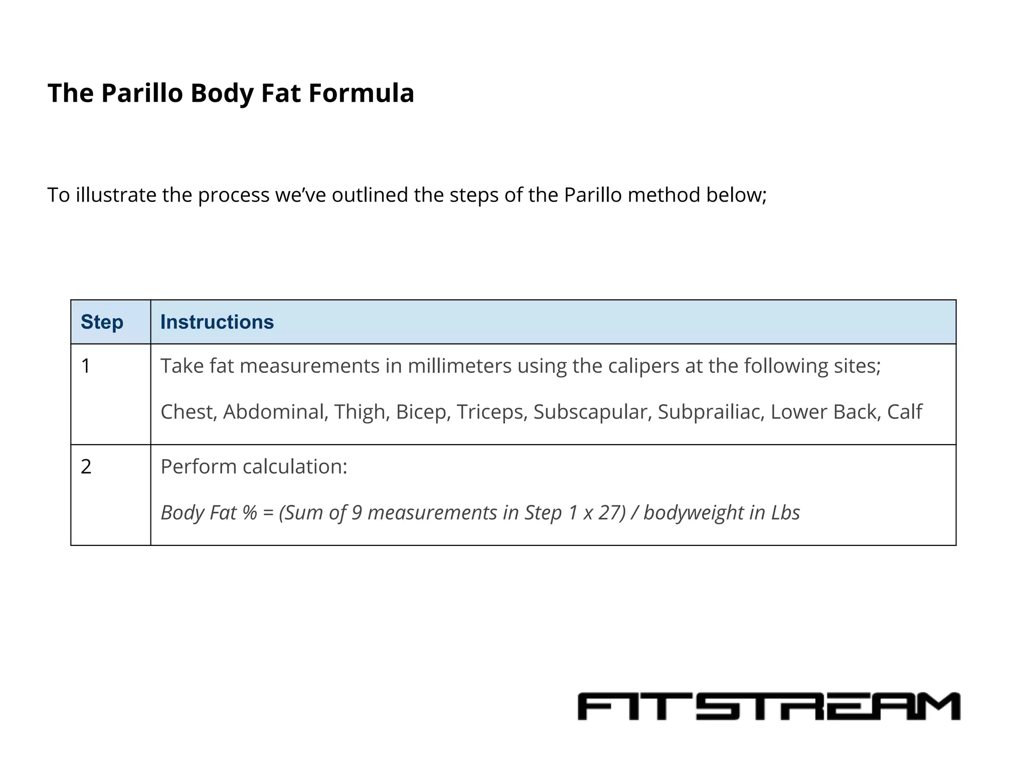 How to Measure Body Fat using Calipers | PDF