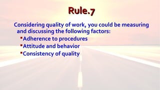 10 Golden Rules to Measure Employee Performance | PPT | Human Resources ...
