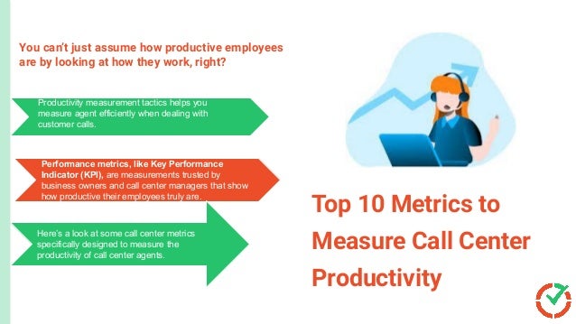 How To Measure Employee Productivity In A Call Center | PDF
