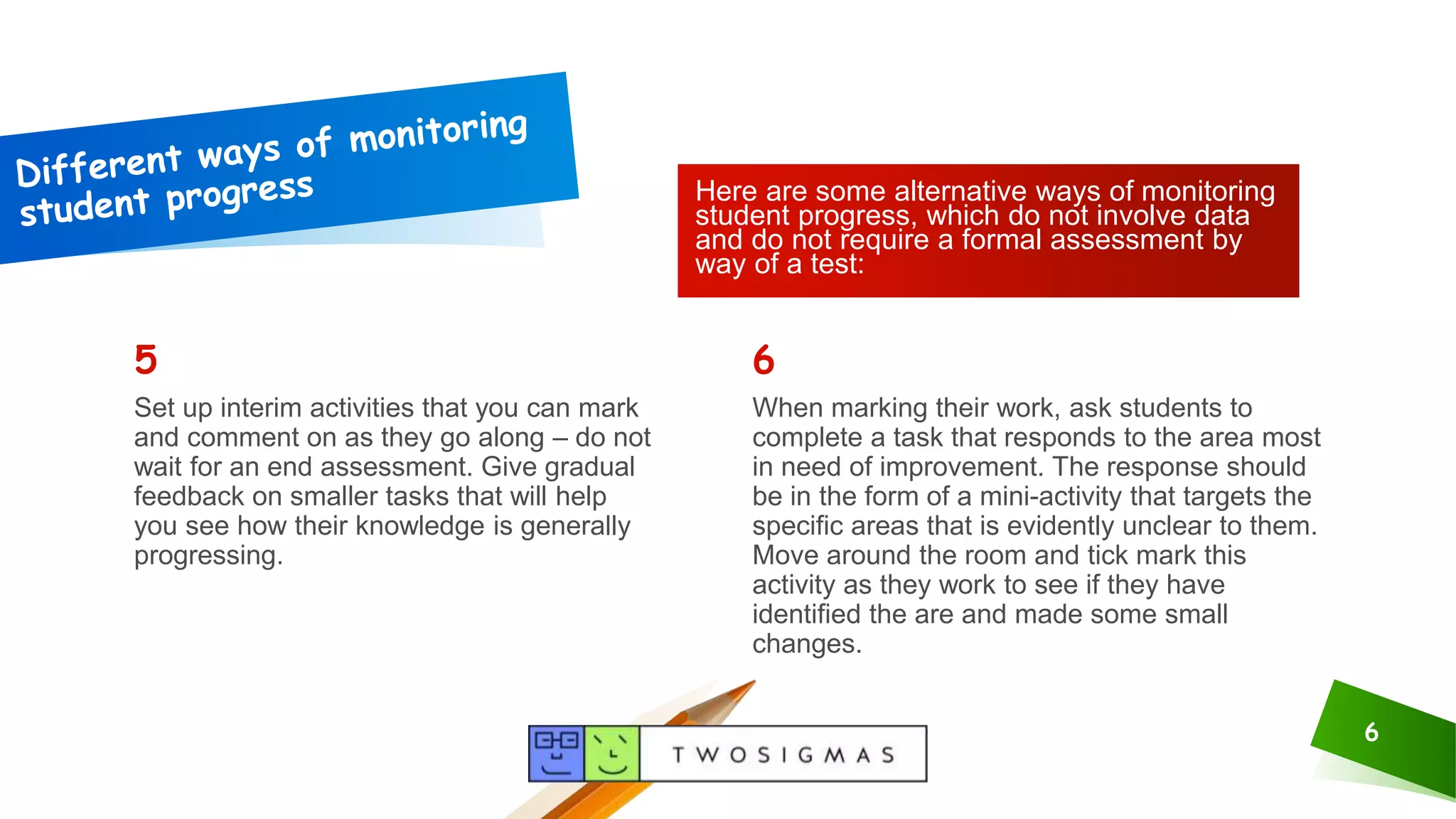 How to Measure Student Progress | PPTX | Educational Assessment | Education