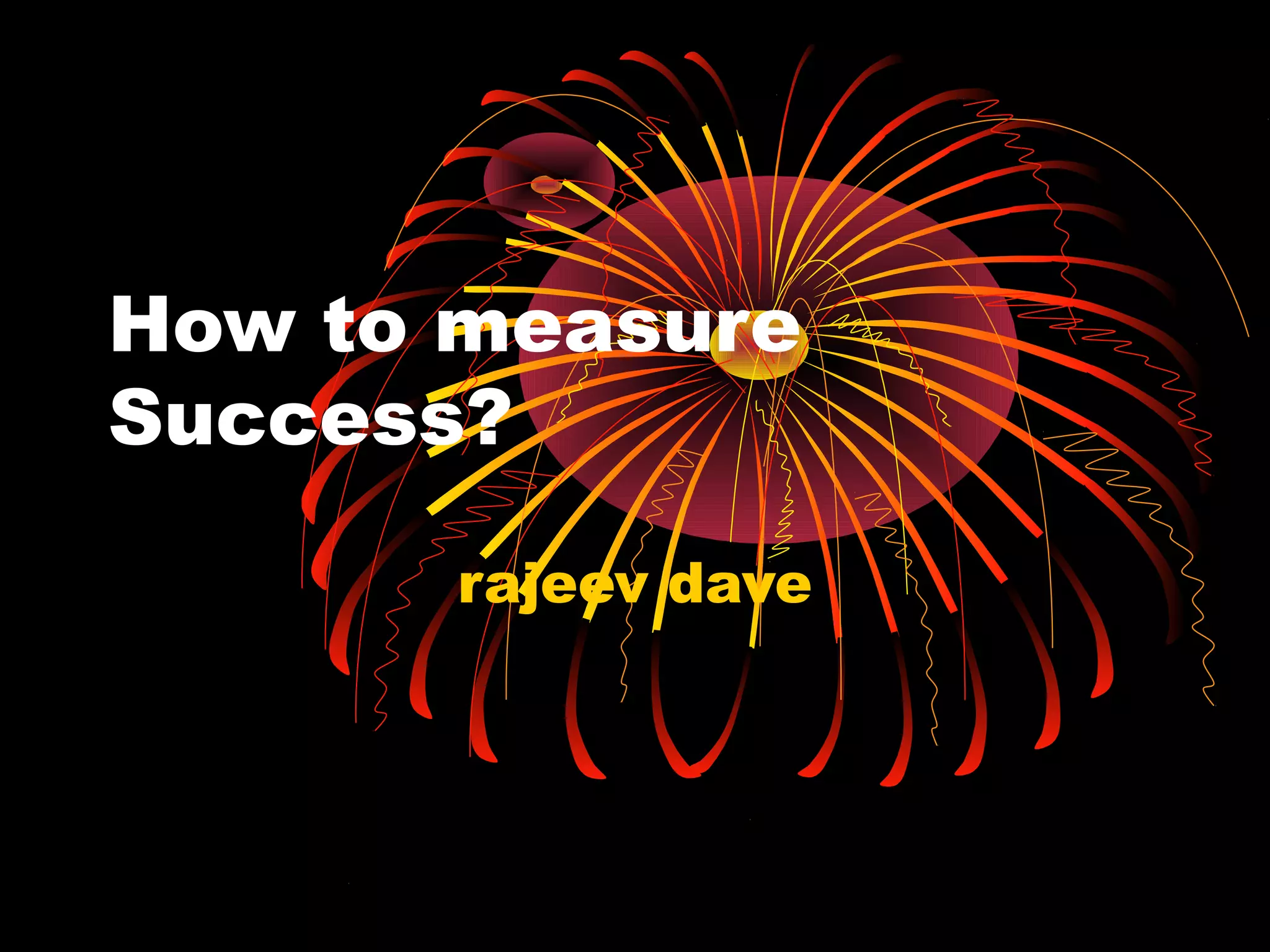 How to measure success | PPT