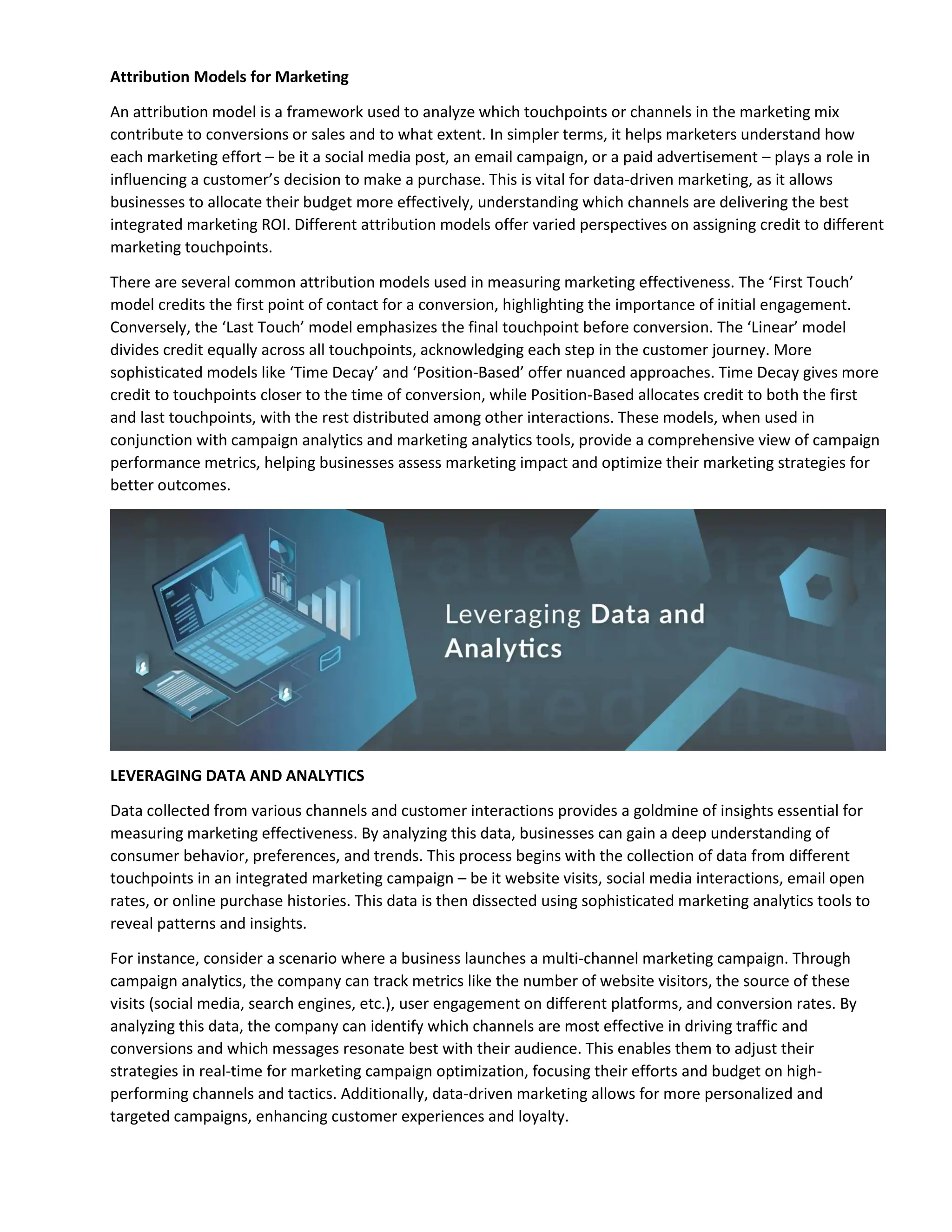 HOW TO MEASURE THE EFFECTIVENESS OF INTEGRATED MARKETING CAMPAIGNS.pdf | Marketing and ...