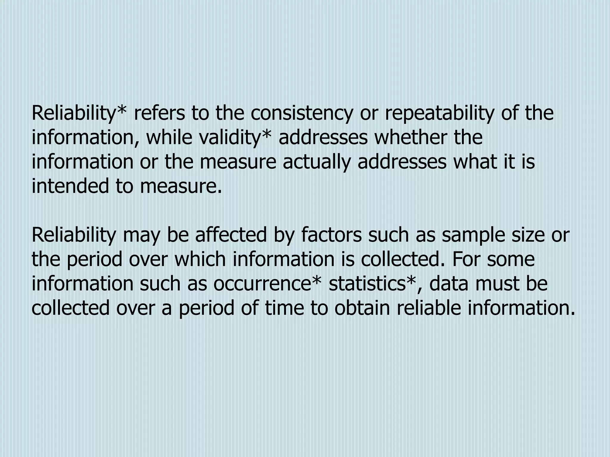 How to Measure the Relevance and Accuracy of OHS Information | PPT