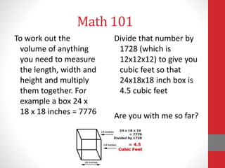 How to measure your shipment | PPTX