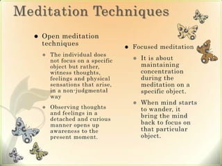 How to meditate? | PPT