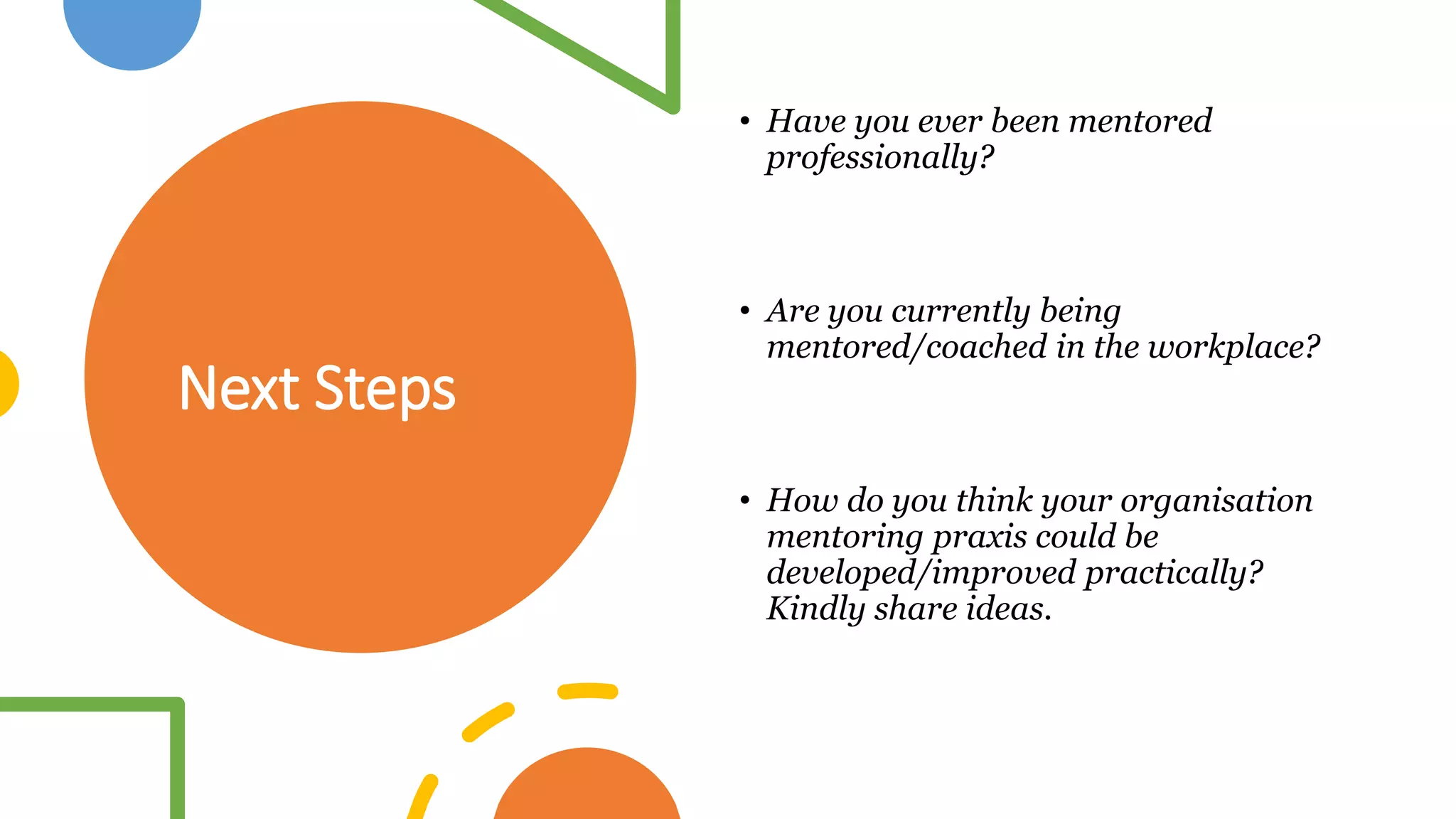 How to Effectively Mentor in the Workplace | PDF