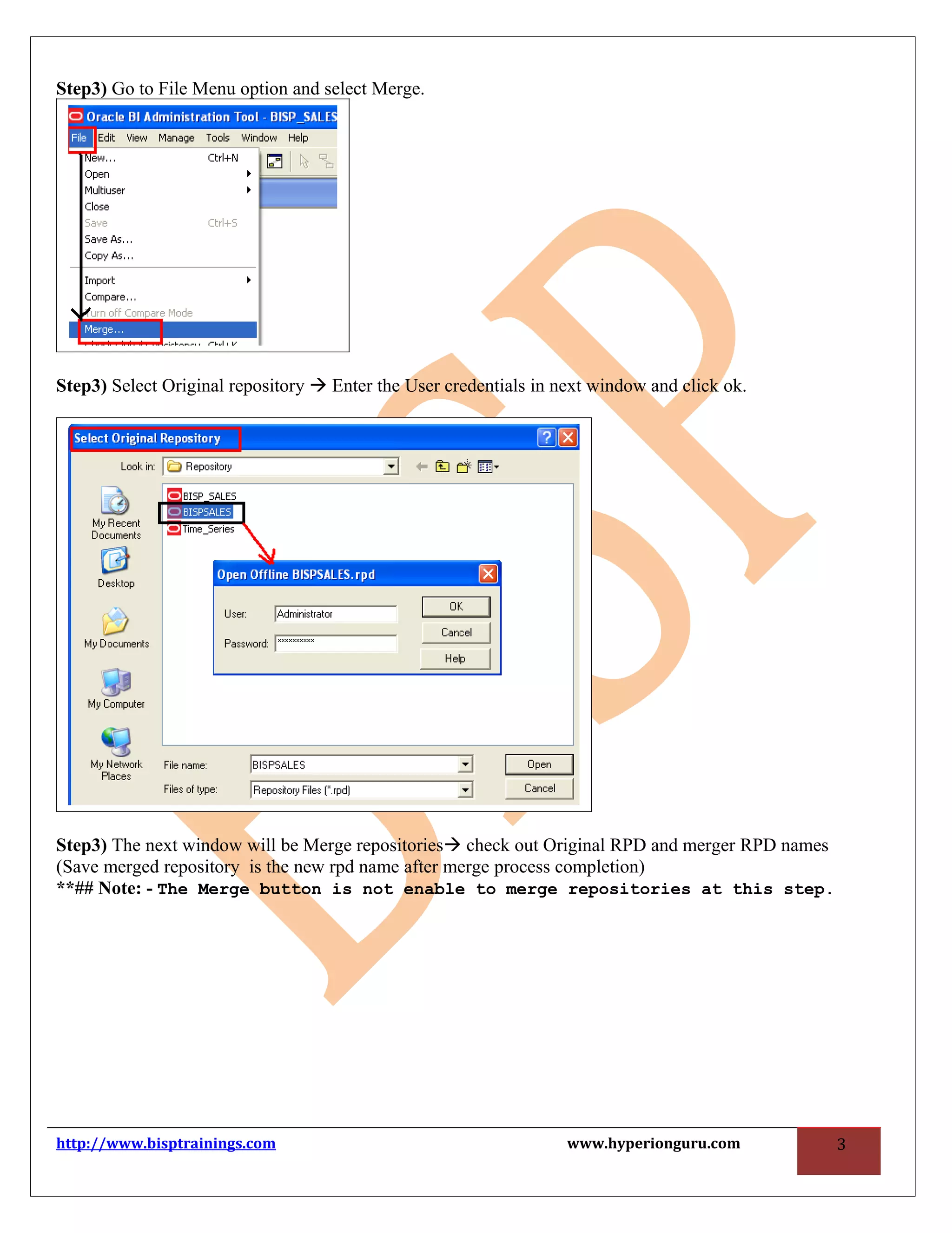 How to merge rp ds | PDF