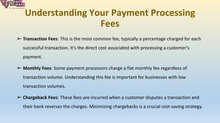 How To Minimize Payment Processing Fees? | PPT