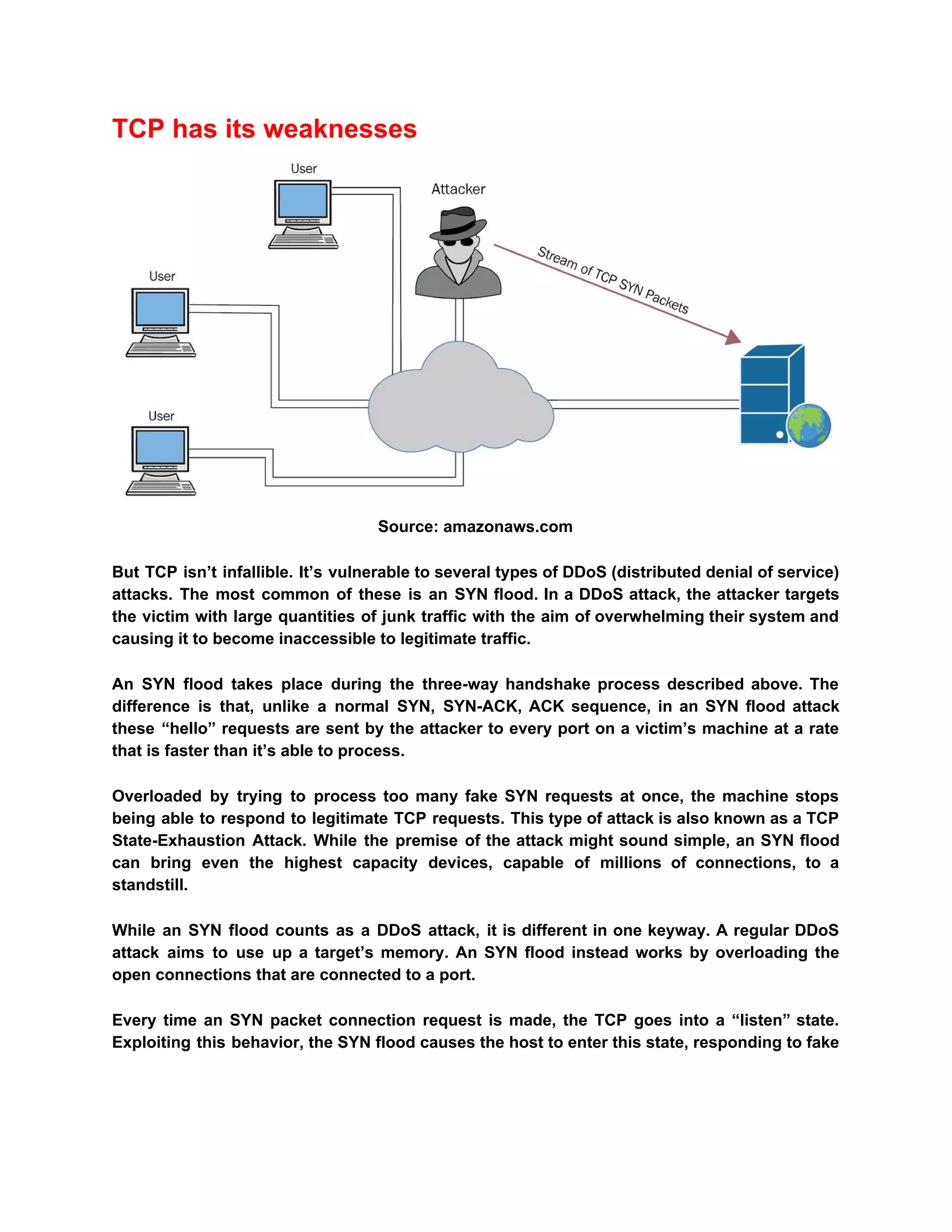 How to mitigate tcp syn flood attacks | PDF