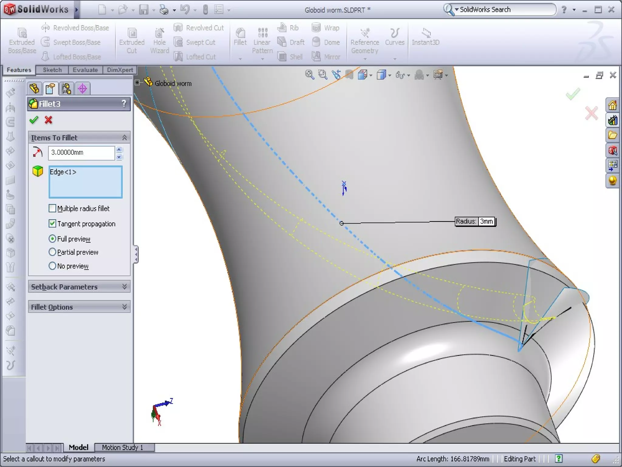 How to model an accurate globoid gear set | PPT
