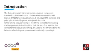 How to modify_create components control buttons in Pos odoo.pptx