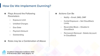 How To Monetise & Bill CloudStack - A Practical Open Approach | PPT