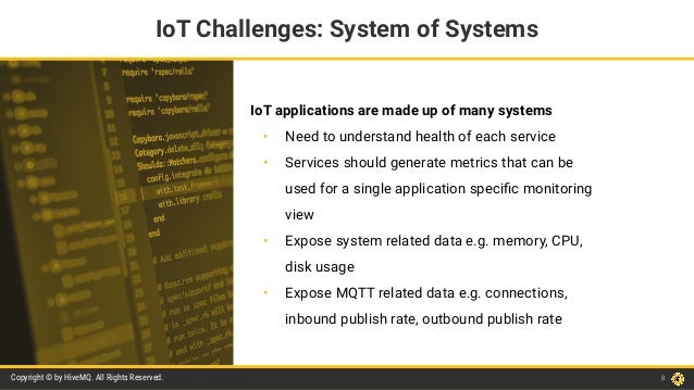 How to Monitor and Observe IoT and MQTT Applications with HiveMQ | PDF