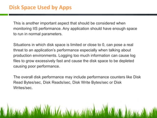 How to Monitor IIS | PPT
