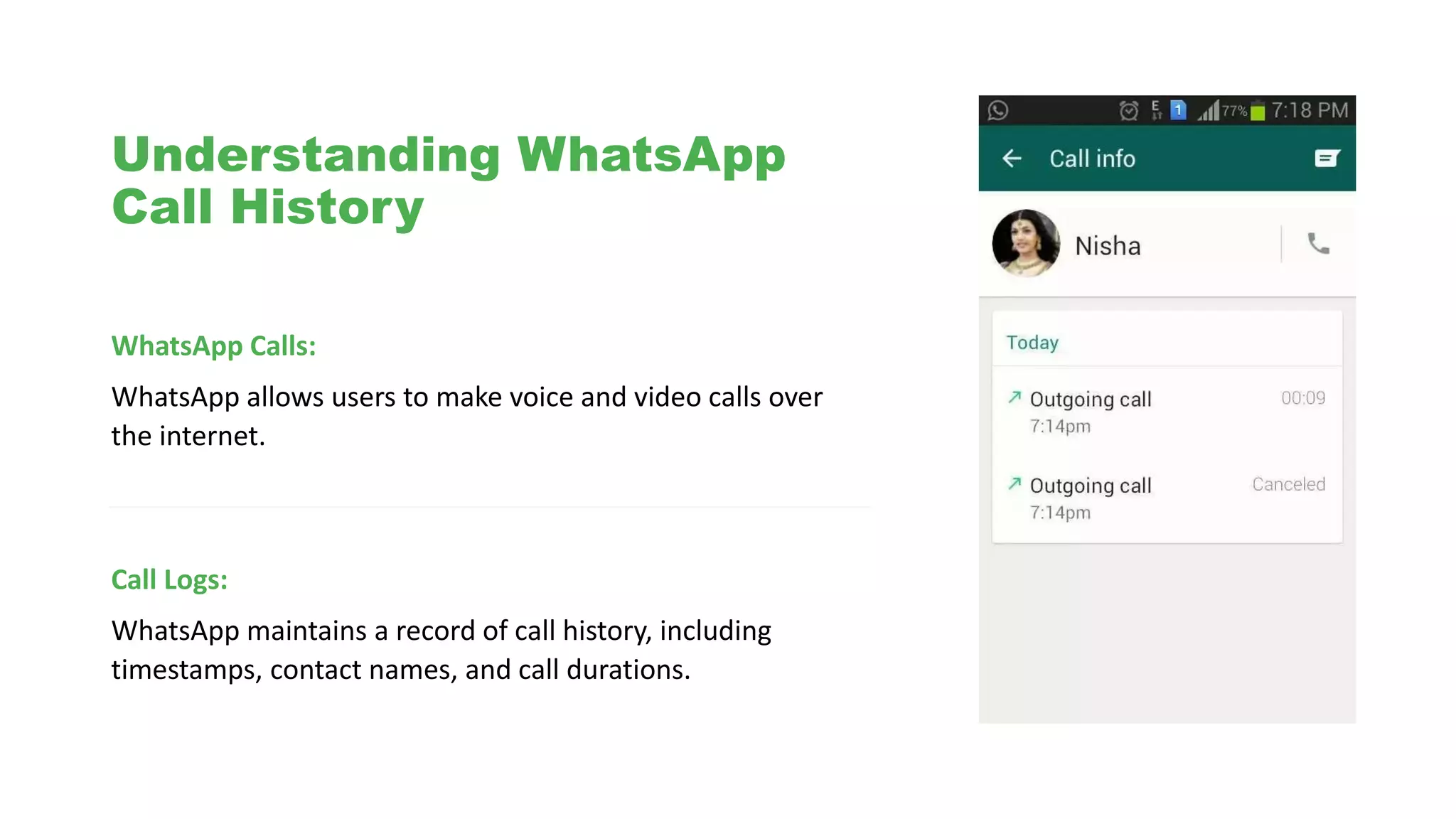 How to Monitor WhatsApp Call History | PPTX