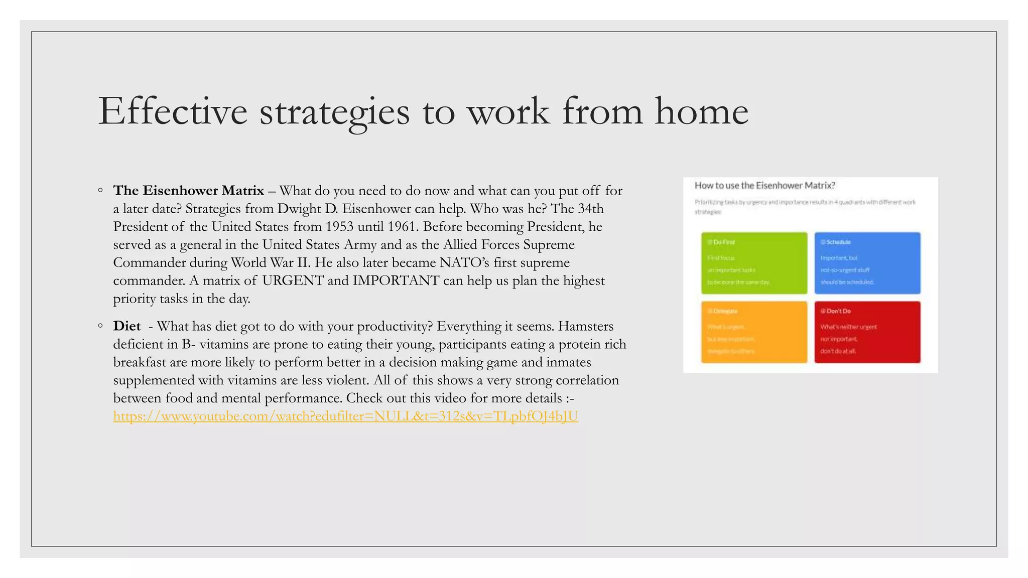 Best Practices for Working from home post Covid-19 | PPT