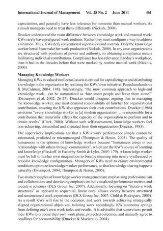 How To Motivate and Retain Knowledge Workers | PDF