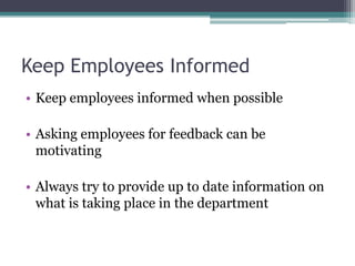 How to motivate your team | PPTX