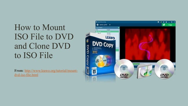 How to mount iso file to dvd and clone dvd to iso file | PPTX