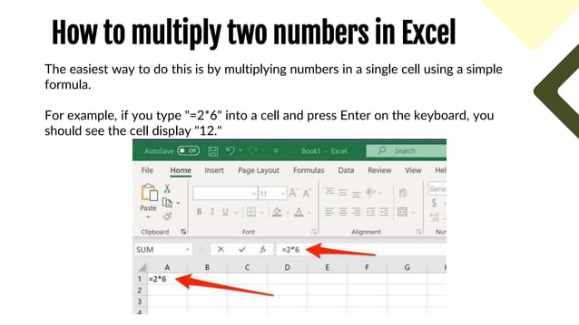 How to Multiply in Microsoft Excel.pptx
